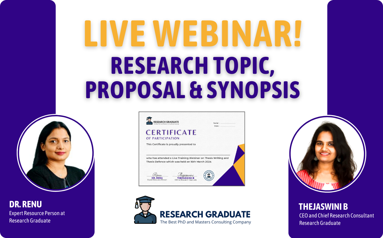Live Webinar on Research Topic, Research Proposal and Synopsis Writing ...